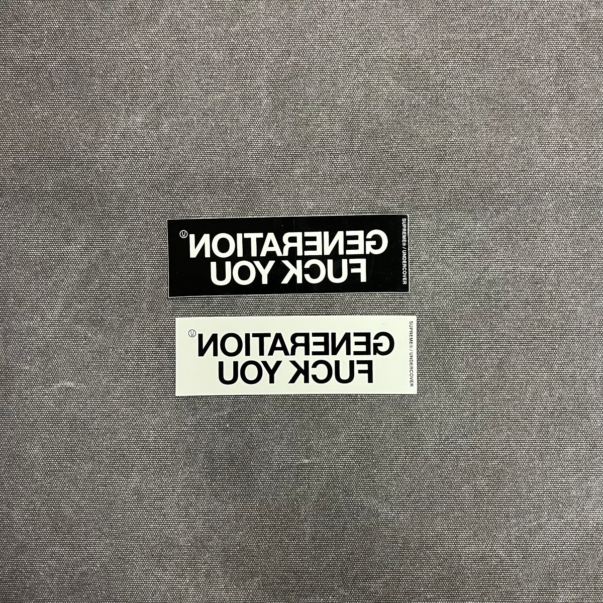 SUPREME UNDERCOVER GENERATION FK YOU STICKER – Trade Point_HK